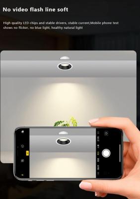 China Tiefe Anti-Glare Dimmable LED Down Light 6500K 6,5W Runde LED Downlight zu verkaufen