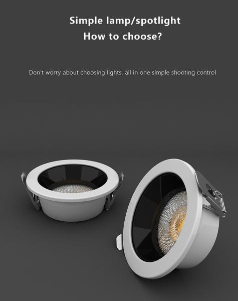 Quality White LED Spot Light 7W Dimmable LED Spotlight Anti Glare For Hotel / Commercial for sale