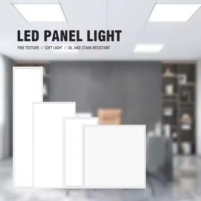 China Recessed LED Panel Light 300X300 600X600 300X1200 Aluminum LED Backlight Panel for sale