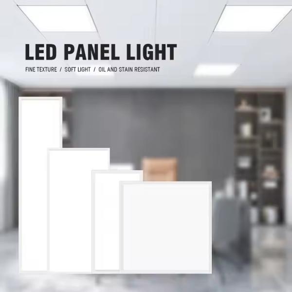 Quality Recessed LED Panel Light 300X300 600X600 300X1200 Aluminum LED Backlight Panel for sale