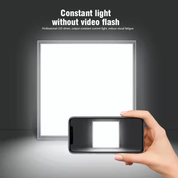Quality Recessed LED Panel Light 300X300 600X600 300X1200 Aluminum LED Backlight Panel for sale