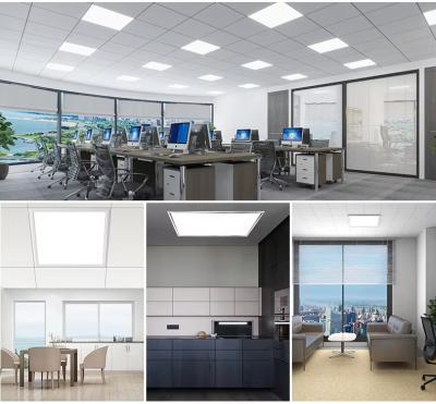 China Recessed LED Panel Light 300X300 600X600 300X1200 Aluminum LED Backlight Panel for sale