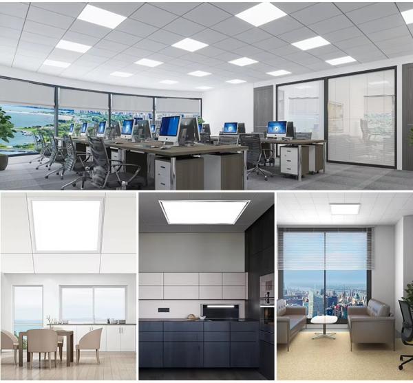 Quality Recessed LED Panel Light 300X300 600X600 300X1200 Aluminum LED Backlight Panel for sale