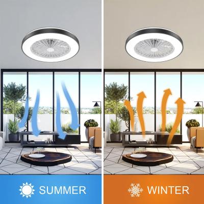 China 75W 6600mm Ceiling Fan Adjustable Brightness Air Cooler Dining Room Ceiling Fans With Lights for sale