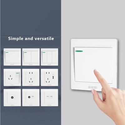 China Southeast Asia Middleeast Standard Wall Switches Socket G1 Light Switching Power Supply 220V for Home for sale