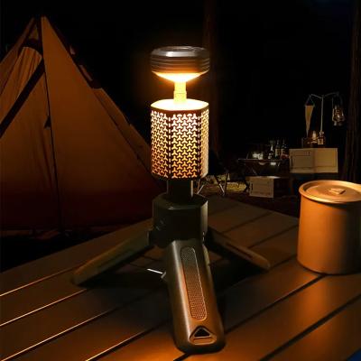 China Folding Retractable Multi Rechargeable Outdoor Camping Led Portable Hiking Light LED Night Table Desk Lamp for sale