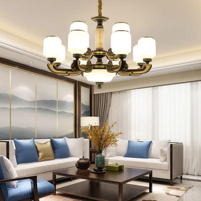 China Japanese Good Price Modern Hotel Living Room Luxury Pendant Light Art Glass Chandelier Lighting for sale
