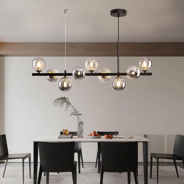 Quality Dining Room Home Decor Chandelier Glass Magic Bean Lamp LED Pendant Light for sale