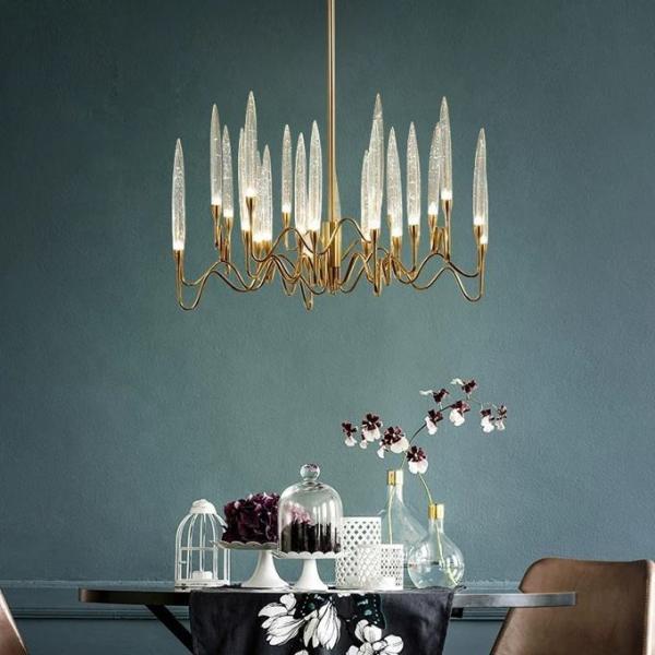 Quality Siesi Modern Traditional Chandelier Lighting , Luxury Glass Ceiling Hanging for sale