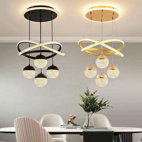 Quality Home Acrylic Staircase Pendant Chandelier Lighting For Living Room Restaurant for sale