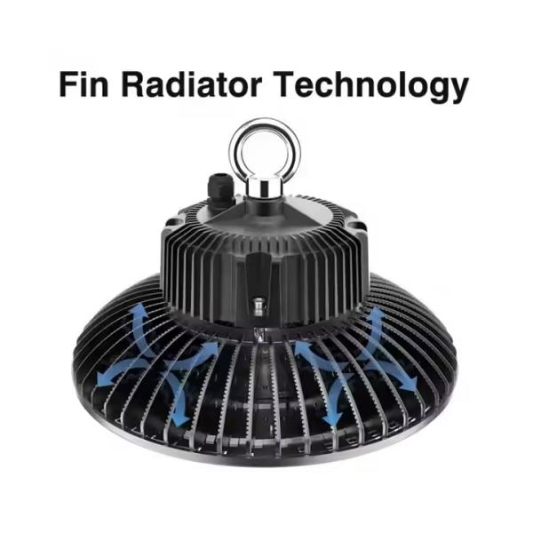 Quality 100W UFO LED High Bay Light Water Resistant Industrial High Bay LED Lights 3kg for sale