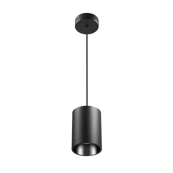 Quality Aluminum Cylinder LED Track Light Round Surface Downlight Hanging Linear Pendant Lights for sale