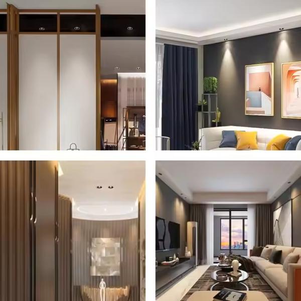 Quality LED Cabinet Spot Light 15W Frame Round LED Ceiling Lamp AC Neon Spot Light for sale