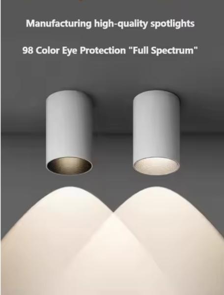 Quality Surface Mounted LED Ceiling Lights 15W 30W 50W Die Casting Aluminum SMD LED for sale