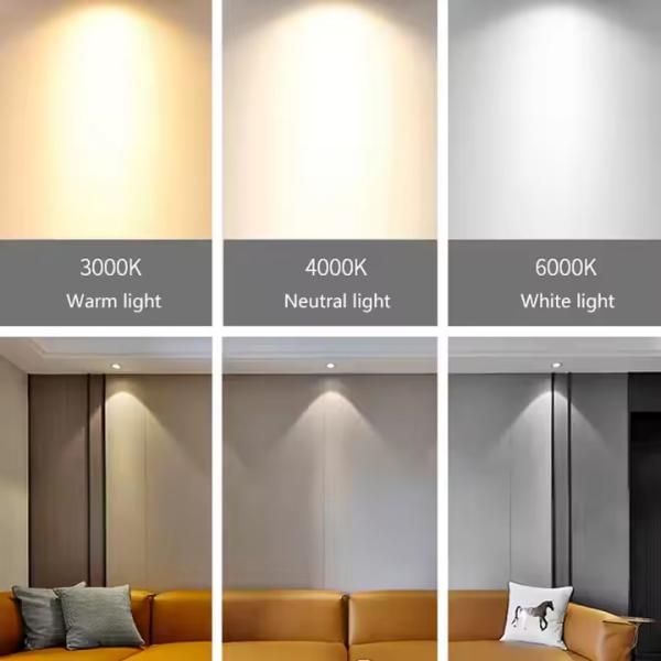 Quality Front Replace Bulb White Adjustable Spotlight , Anti Glare LED Downlights For for sale