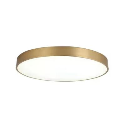China Circular Bathroom Ceiling Light Surface Mounted 3000K - 6000K Tri Color Ceiling Lamp for sale