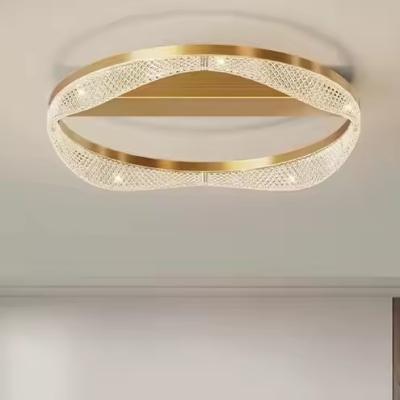 China Super Bright LED Ceiling Light Chandelier Bedroom Crystal LED Ceiling Lamp for sale