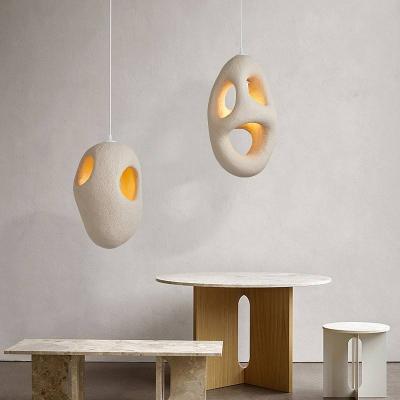 China Oval Bar Counter Chandelier Bedroom Bedside Home Hanging Light Nordic Kitchen Pendant Lamp for sale