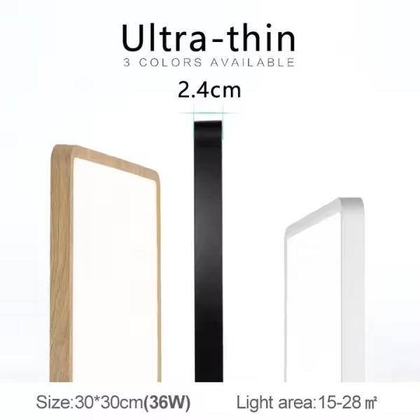 Quality Remote Control CCT LED Ceiling Light Square Smart LED Panel Lamp For Living Room for sale