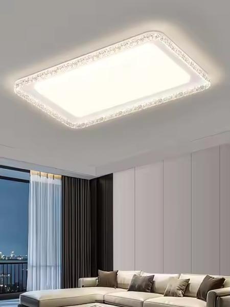 Quality Modern Crystal LED Ceiling Light Surface Mounted For Bedroom Living Room Home for sale
