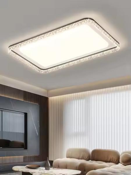 Quality Modern Crystal LED Ceiling Light Surface Mounted For Bedroom Living Room Home for sale