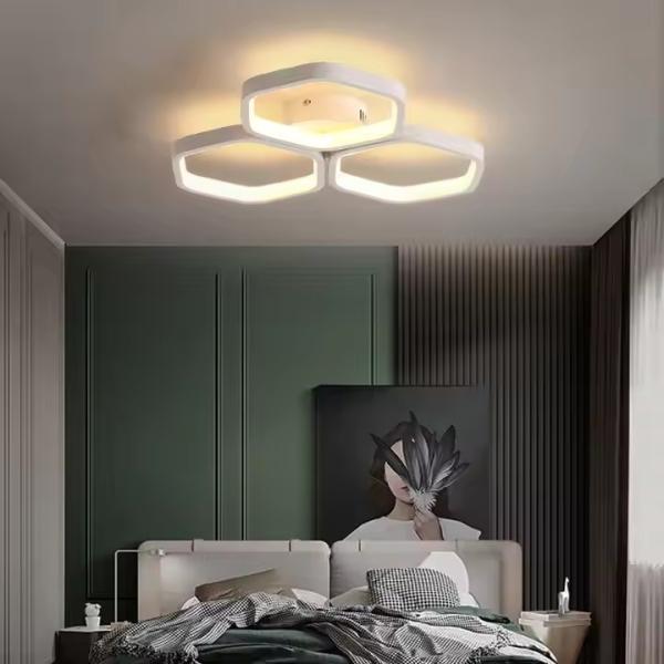 Quality Dimmable LED Ceiling Chandelier Living Room Bedroom Office Acrylic LED Ceiling for sale