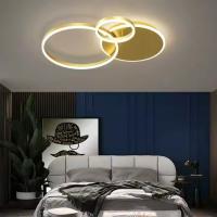 China Round Square LED Ceiling Light Remote Control Chandelier Ceiling Light 3500K for sale