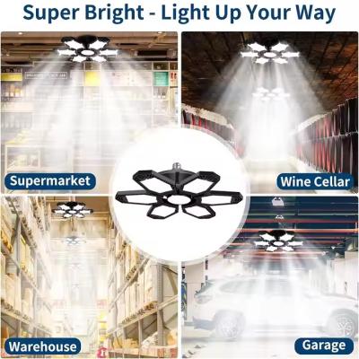 China IP20 Industrial LED Overhead Lighting 6500K Hexagon LED High Bay Workshop Lights for sale