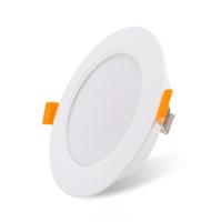 China Plastic LED Downlight 4.5W 6500K Round Panel Light for Office for sale