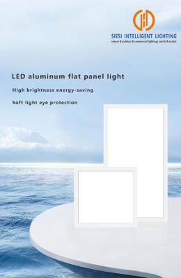 China 2x2 Led Panel Light 300x600 Aluminum Flat Panel Led Lights Commercial Hanging 36W 125lm/w LED Panel Ceiling Light for sale
