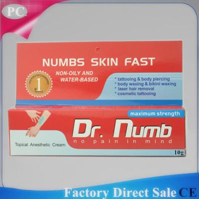 China 10g Topical Dr. Numb Anaesthetic Numb Pain Killer Cream Pain Stop Cream For IPL treatment,electrocautery Factory for sale