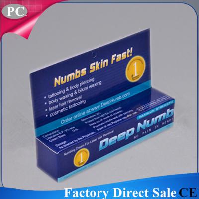 China 10g Topical Deep. Numb Anaesthetic Numbs Skin Fast Cream No Pain Cream Pain Relief Cream For Tattoo Makeup Factory for sale