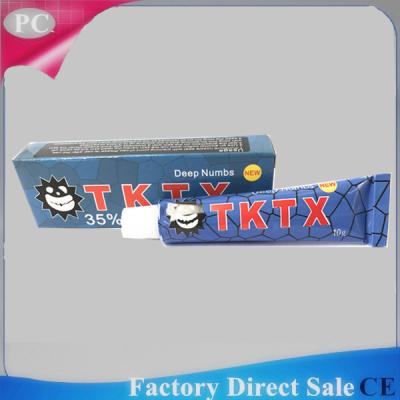 China Blue TKTX35% Anaesthetic Numb Pain Killer Cream Pain Relief Cream For Electrocautery Factory Supply for sale