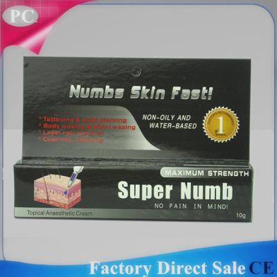 China 10g Super Numb Anaesthetic Numb Cream Pain Killer Cream Stop Pain Cream For IPL treatment,electrocautery Factory for sale