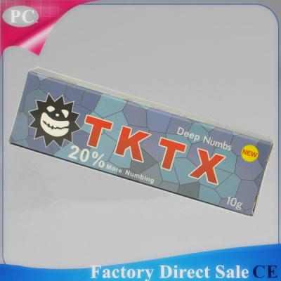 China TKTX20% Anaesthetic Numbs Skin Fast Cream No Pain Cream For Tattoo Makeup Factory Supply for sale
