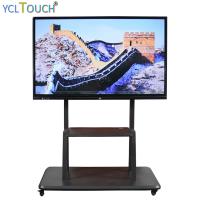 China 65 Inch Multi Touch Smart Board Interactive Whiteboard 3840*2160 for sale