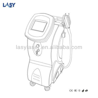 Cina laser del ND Yag dell'alessandrite della macchina SHR di depilazione del laser di 110-240v IPL in vendita