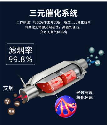 Cina Fumigazione che non dà fumo della macchina di ringiovanimento della pelle della moxibustione del salone in vendita