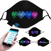 China Rave LED Light Up Face Mask for sale
