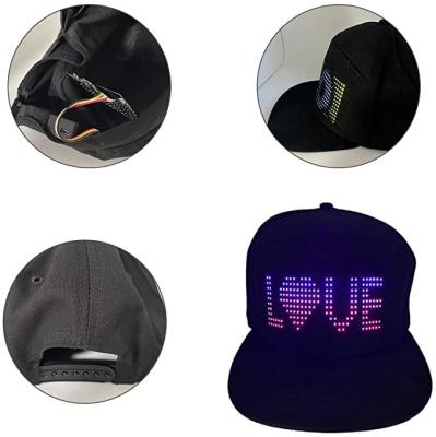 Cina controllo USB di APP del cappello di Bluetooth LED della batteria 700mAh ricaricabile in vendita