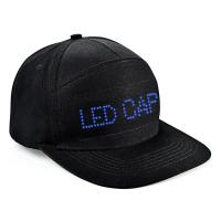 China App Control Bluetooth LED Hat Programme Detachable Adjustable for sale