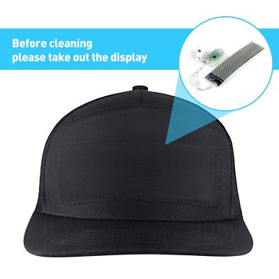 Cina Regolabile staccabile di programma del cappello di Bluetooth LED di controllo del App in vendita