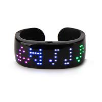 China APP Control Remote Control LED Bracelet Programmable USB Recharge for sale