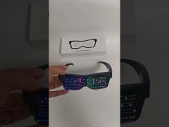 Стекла приведенные USB перезаряжаемые Programmable отправляют SMS режимам ритма музыки анимации граффити