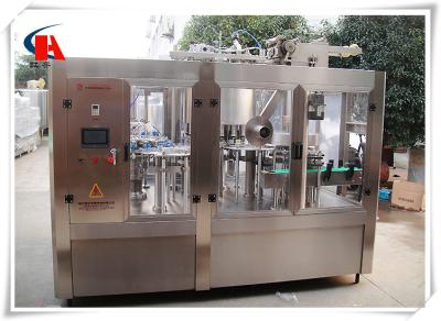 China High Precision Automatic Bottle Washing Filling And Capping Machine 7.5KW Power for sale