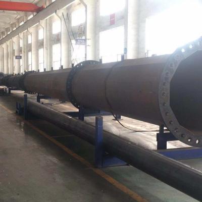 Cina 110kv ha galvanizzato Palo elettrico ad alta tensione Hexadecagon 9m pratici in vendita