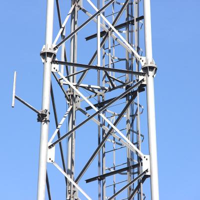 Cina le torri della radiocomunicazione di 45m Q355b hanno galvanizzato tre triangolari forniti di gambe in vendita