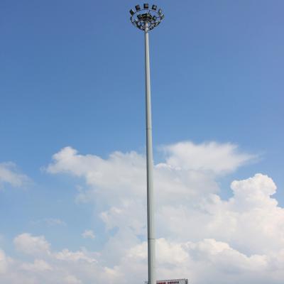 Cina Posta immersa calda leggera galvanizzata della lampada di palo 20ft dell'alto albero sulla via Q235b in vendita