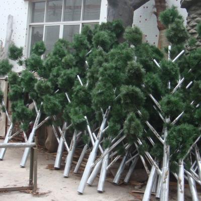 Cina Immersione calda galvanizzata delle torri cellulari del cammuffamento, torre del telefono cellulare della palma dell'antenna in vendita