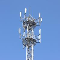 China Angle Galvanized Self Supporting Radio Tower Triangular Radio Antenna for sale